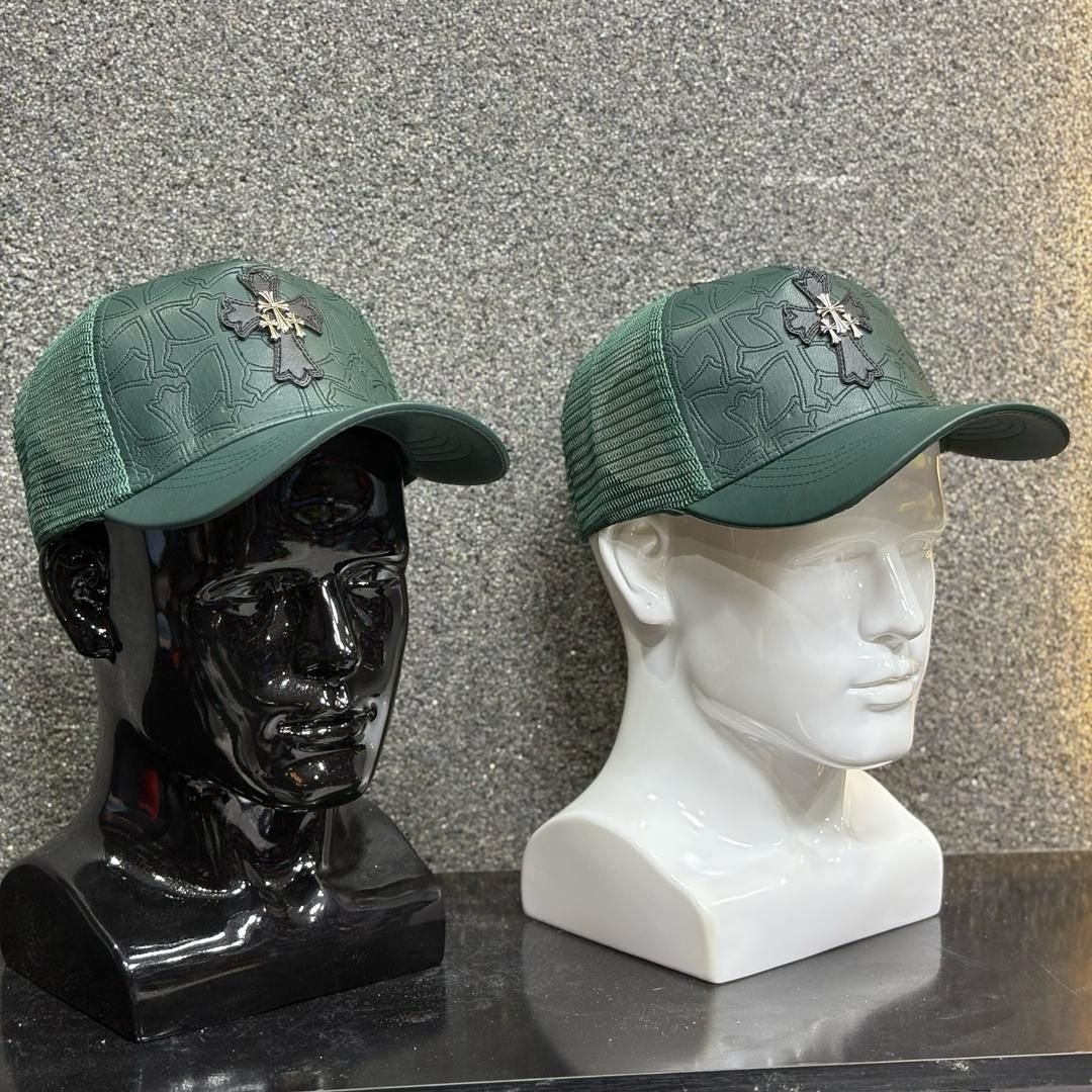 Chrome Cross Mesh Trucker Hats – LuxuryFootwears